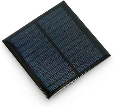 Generic Solar Panel 0.5W 5V 100MA 61 * 84mm: Buy Online at Best Price ...