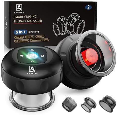 Amazon.com: REVO The Original 4-in-1 Smart Cupping Therapy Massager ...