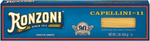 Amazon.com : Ronzoni Capellini Pasta 16 oz : Grocery & Gourmet Food