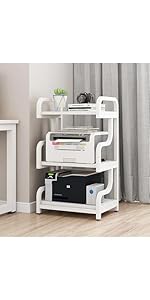 Amazon.com: Natwind 4 Tier Printer Stand with File Cabinet, Vertical ...