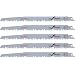 Bosch Professional 2608650676 5 pieces Sabre Saw Blade S 1531 L Top for ...