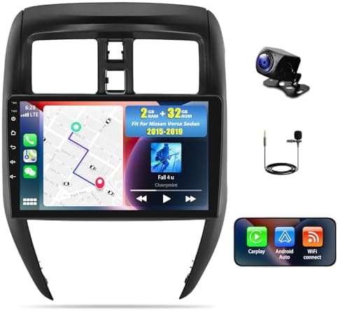 Amazon.com: 10" Android 13 Double Din Car Stereo w/Carplay Android Auto ...