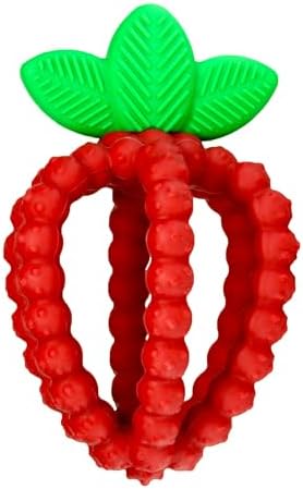 Amazon.com : RaZbaby Bites Silicone Baby Teething Toy – Sensory Toy ...