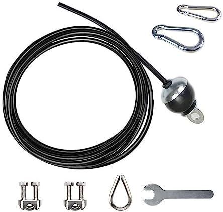 BBYPP Fitness Steel Cable, Adjustable Gym Steel Wire For Home Gym ...