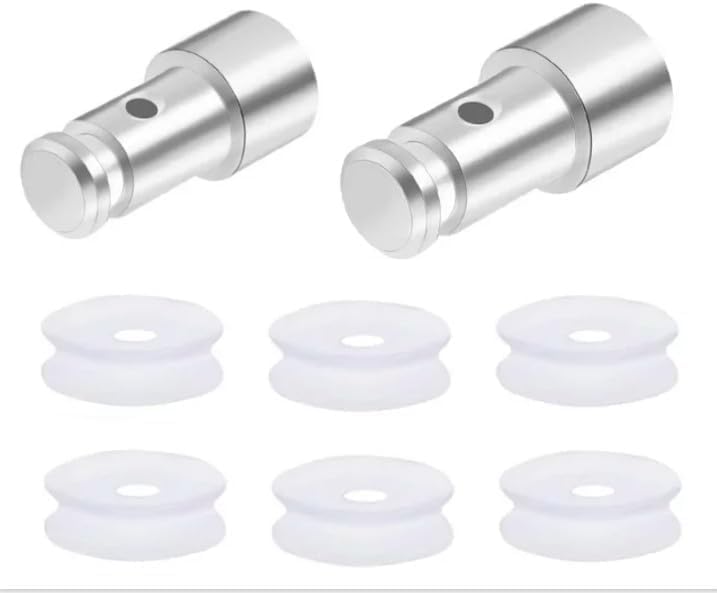 Amazon.com: 2Pcs Silver Universal Replacement Floater Valve with 6 Pcs ...