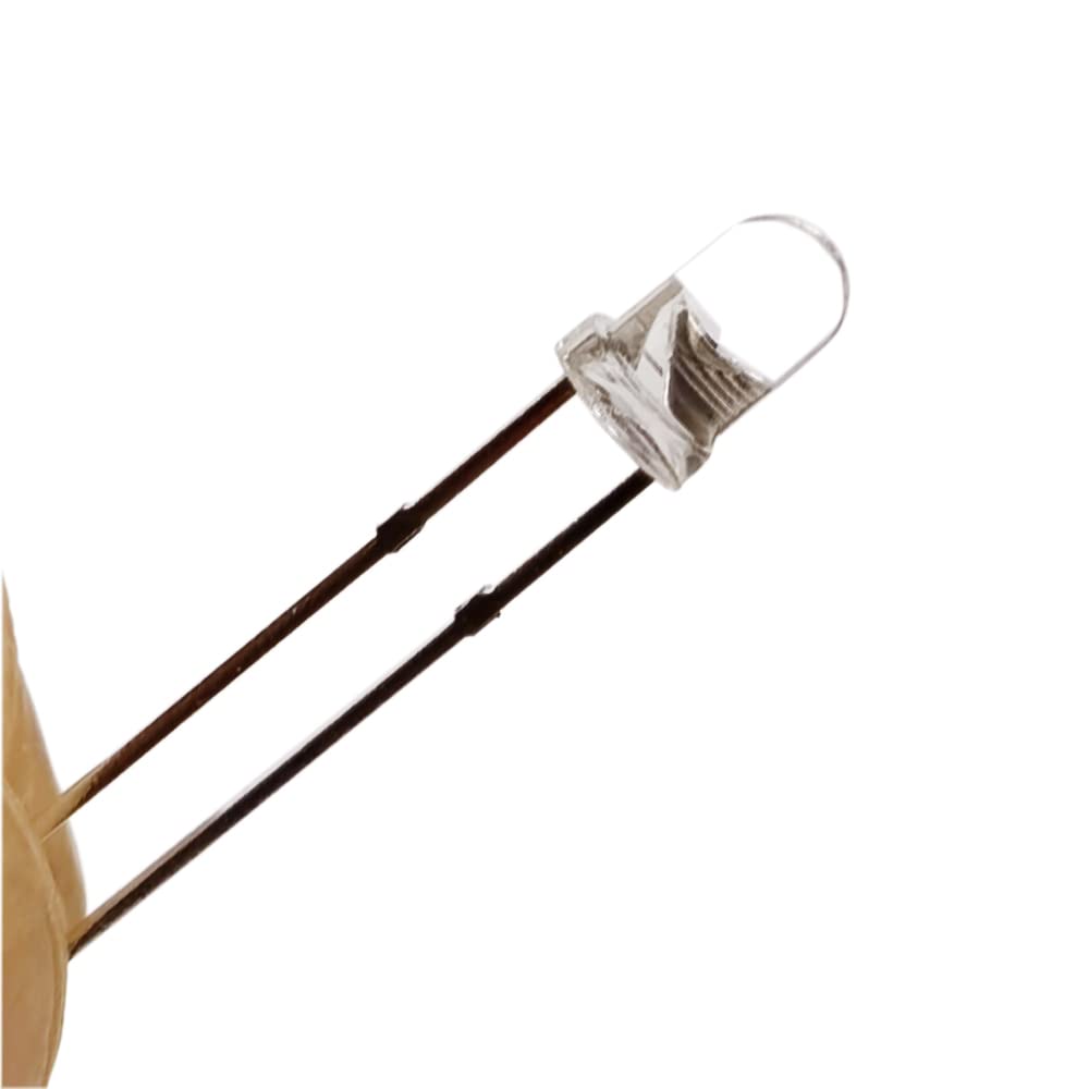 Snapklik.com : Cleiscry 100pcs 3MM LED Diode 3 MM Assorted Kit White ...