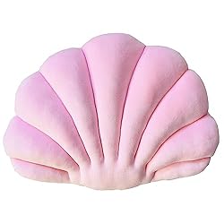 Amazon.com: YRXRUS Shell Throw Pillows, Light Pink Shell Shaped Pillow ...