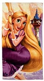 Rapunzel beach towel : Amazon.co.uk: Home & Kitchen