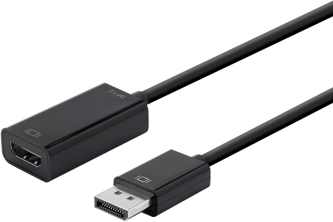 Amazon.com: Monoprice DisplayPort 1.2a to HDMI Active Adapter - UHD, 4K ...