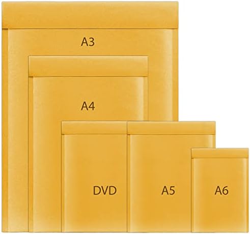 A4 Size Bubble Padded Envelopes for Packaging Postage Peel & Seal ...