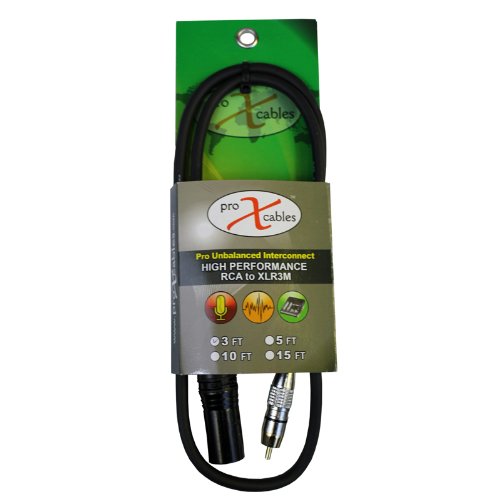 Amazon.com: Prox Cables XC-RXM5-5ft. Unbalanced High Performance ...