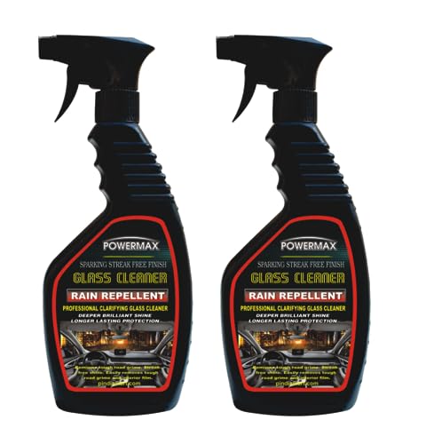 POWERMAX Rain/Water Repellent Spray 500ml Pack of 2 : Amazon.in: Car ...