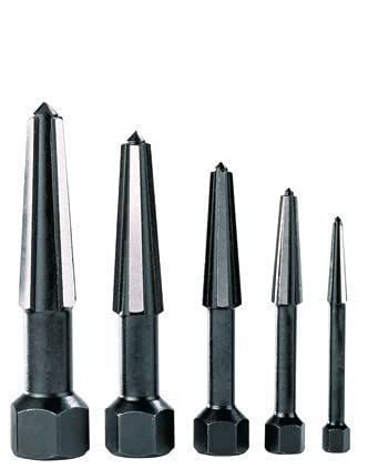 Rennsteig Dual-edged (Easy Out) Screw Extractors 5-piece Set in Plastic ...