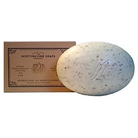 Amazon.com : Scottish Fine Soaps Oatmeal Single Soap Bar 10.5 Oz. From ...