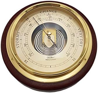 Amazon.com : 7.5" Polished Brass Porthole Barometer : Patio, Lawn & Garden