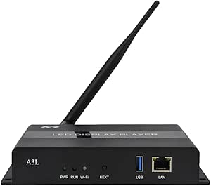 Amazon.com: HD-A3L Huidu Full Color LED Display Multimedia Player ...