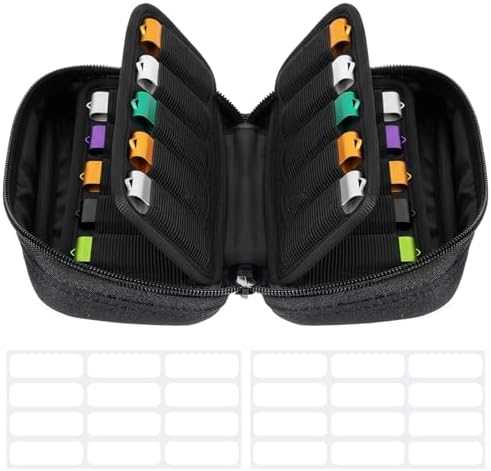 Amazon.com: Xelsluthe 20 Slots USB Flash Drive Case, USB Organizer with ...