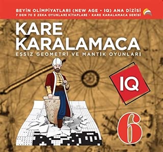 Amazon.com: Kare Karalamaca IQ-6; Essiz Geometri ve Mantik Oyunlari ...