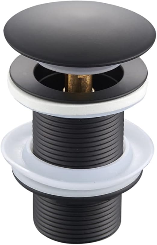 Lxoraziy Universal Pop-Up Drain Fitting without Overflow, Pop Up Click ...