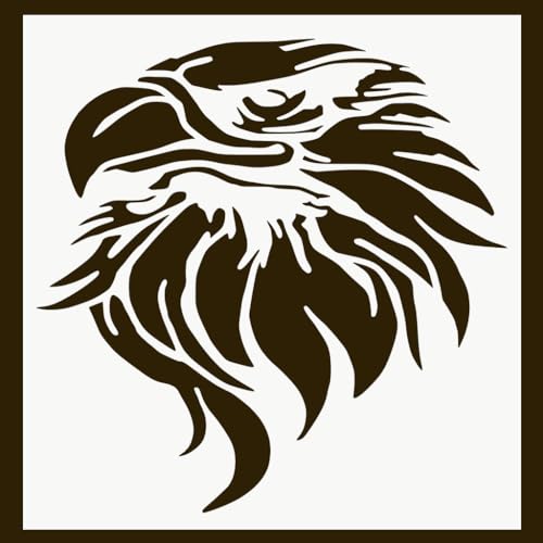 Eagle Stencil, Eagle Head Stencils, Native American Eagle - Want It All