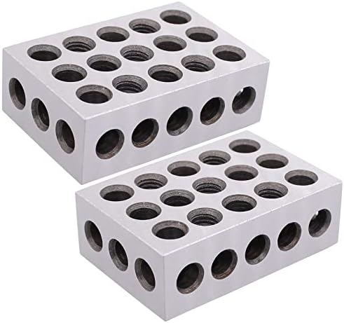 1-2-3 Parallel Blocks, metric 25x50x75 mm + Box : Amazon.co.uk: DIY & Tools