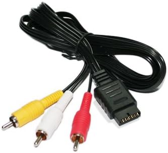 Amazon.com: PS2 PS3 AV Cable, AV to RCA Cable Cord for PlayStation 2 3 ...