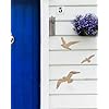Amazon.com: Putuo Decor 3 Pcs Wooden Seagull Wall Decor Beach Nautical ...