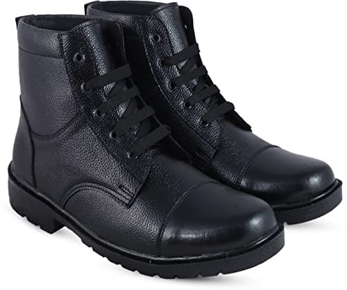 Buy DMS Police NCC Army Military Tsf D.B. Boots Boots For Men (Black ...