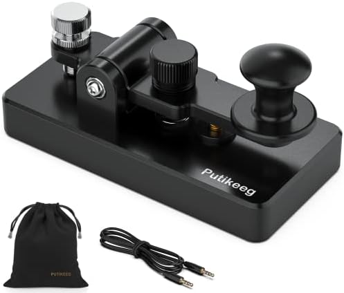 Amazon.com: Putikeeg Classical Morse Mini Code Key Morse Code Paddle ...