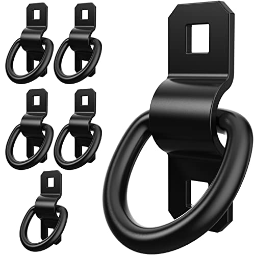 Snapklik.com : 6 PCS 3/8 Heavy Duty D Rings Tie Down Anchors For ...