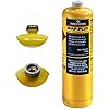 2 x Mapp Gas / Map Gas Pro Plus Gas Torch Canister Cartridge Disposable ...