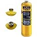 12x Mapp/Map Pro Plus Propane Gas Canister Cartridge Disposable ...
