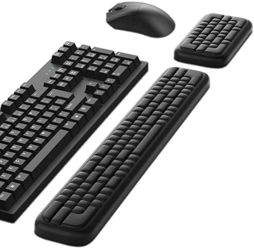 Amazon.com : MEKASS Keyboard Wrist Rest, Ergonomic Wrist Pad, Soft ...