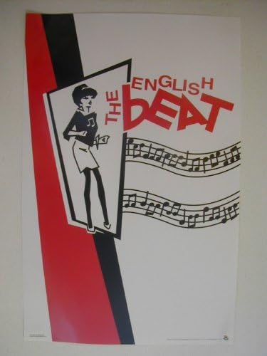 Amazon.com: The English Beat Cartoon Poster Ska Lady: Prints: Posters ...