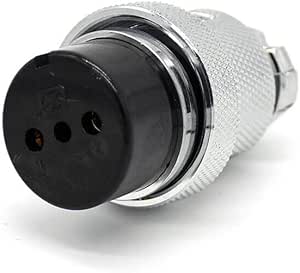 Amazon.com: GX30 Connector Straight 2 Pin Female Plug for Cable : Electronics