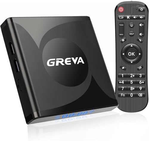 Amazon.com: GREVA 8K Android TV Box 13.0 2GB RAM 16GB ROM Smart TV Box ...