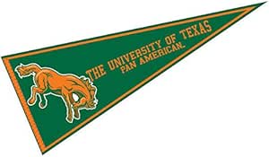 Amazon.com: College Flags & Banners Co. UTPA Broncs Pennant Full Size Felt