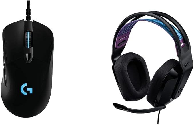 Amazon.com: Logitech G403 Hero 25K Gaming Mouse, Lightsync RGB ...