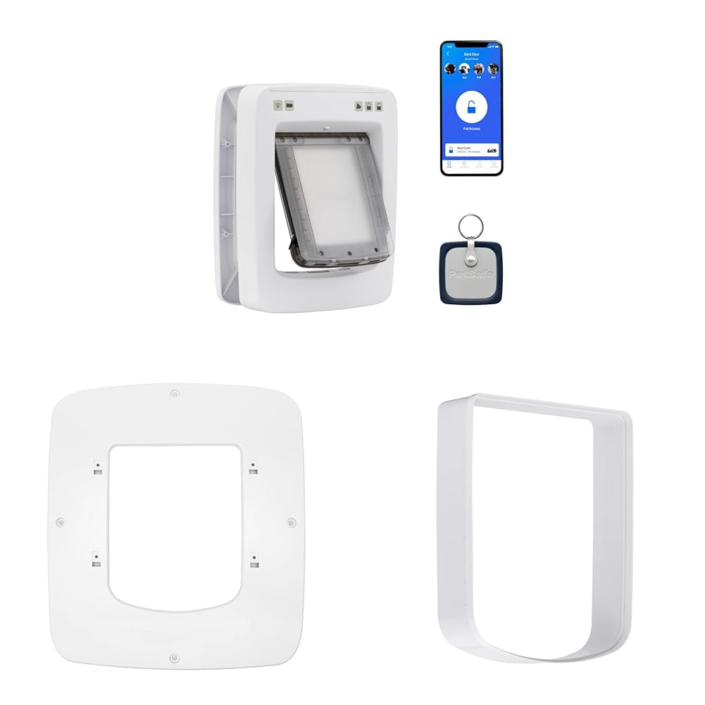Amazon.com : Bundle of PetSafe SmartDoor Connected Pet Door, Install ...