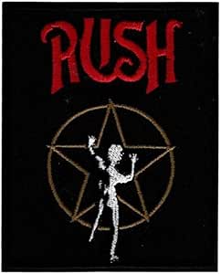 Amazon.com: Rush - Starman Logo - Licensed - Iron Or Sew On Patch ...