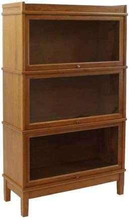 Amazon.com: Hale Barrister Bookcase with Glass Doors & Locks - Extra ...