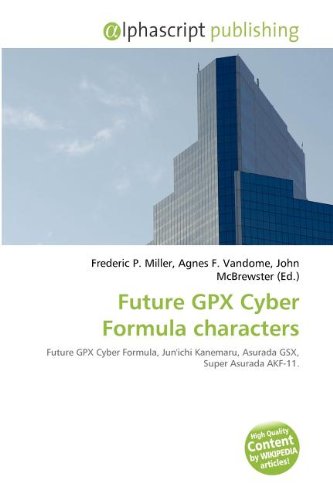 Future GPX Cyber Formula characters | Amazon.com.br