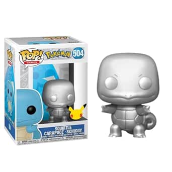 Funko Pop Pokemon Figurine Carapuce Squirtle 504 Pokemon 25th ...