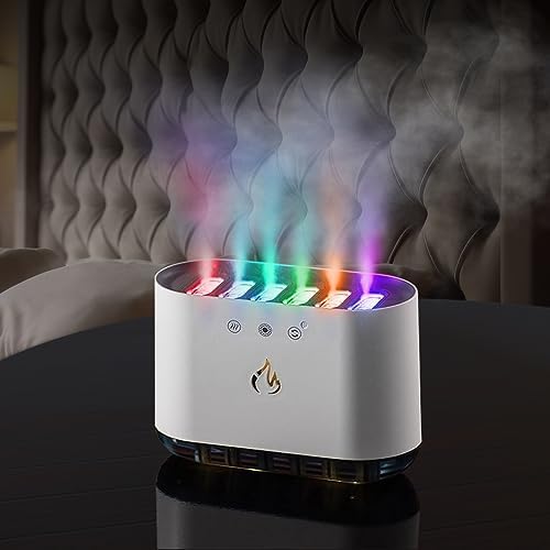 New Creative LED Lights Humidifier, Diffuser Humidifier with Warm White ...