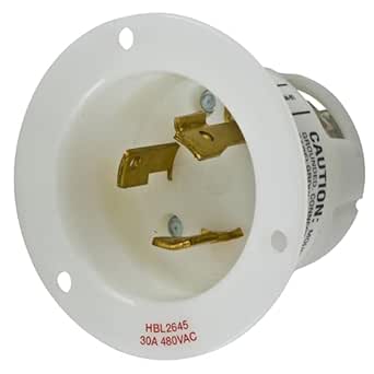 Hubbell Wiring Systems HBL2645 WP2 Insulgrip Twist-Lock Wall Plate ...
