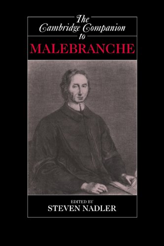 Amazon.com: The Cambridge Companion to Malebranche (Cambridge ...