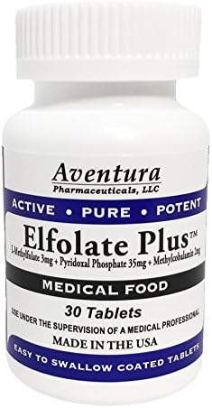 Amazon.com: ELFOLATE Plus® 3mg L-Methylfolate Methyl Folate ...