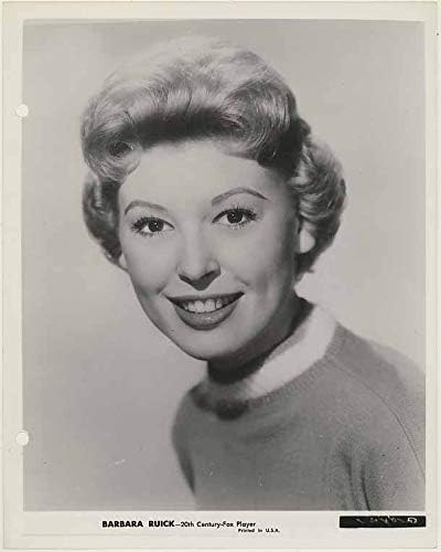 Barbara Ruick Actress/Dancer - In Sweater - Original 20th Century Fox ...