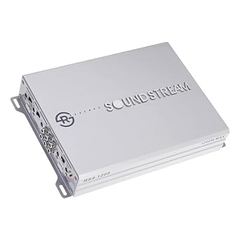 Amazon.com: SOUNDSTREAM RS4.1200 1200 Watt 4-Channel Car Audio ...