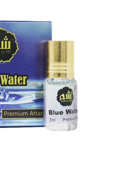 Shum Blue Water | Attar | Non-Alcohol Attar | 3ml Concentrated Attar ...